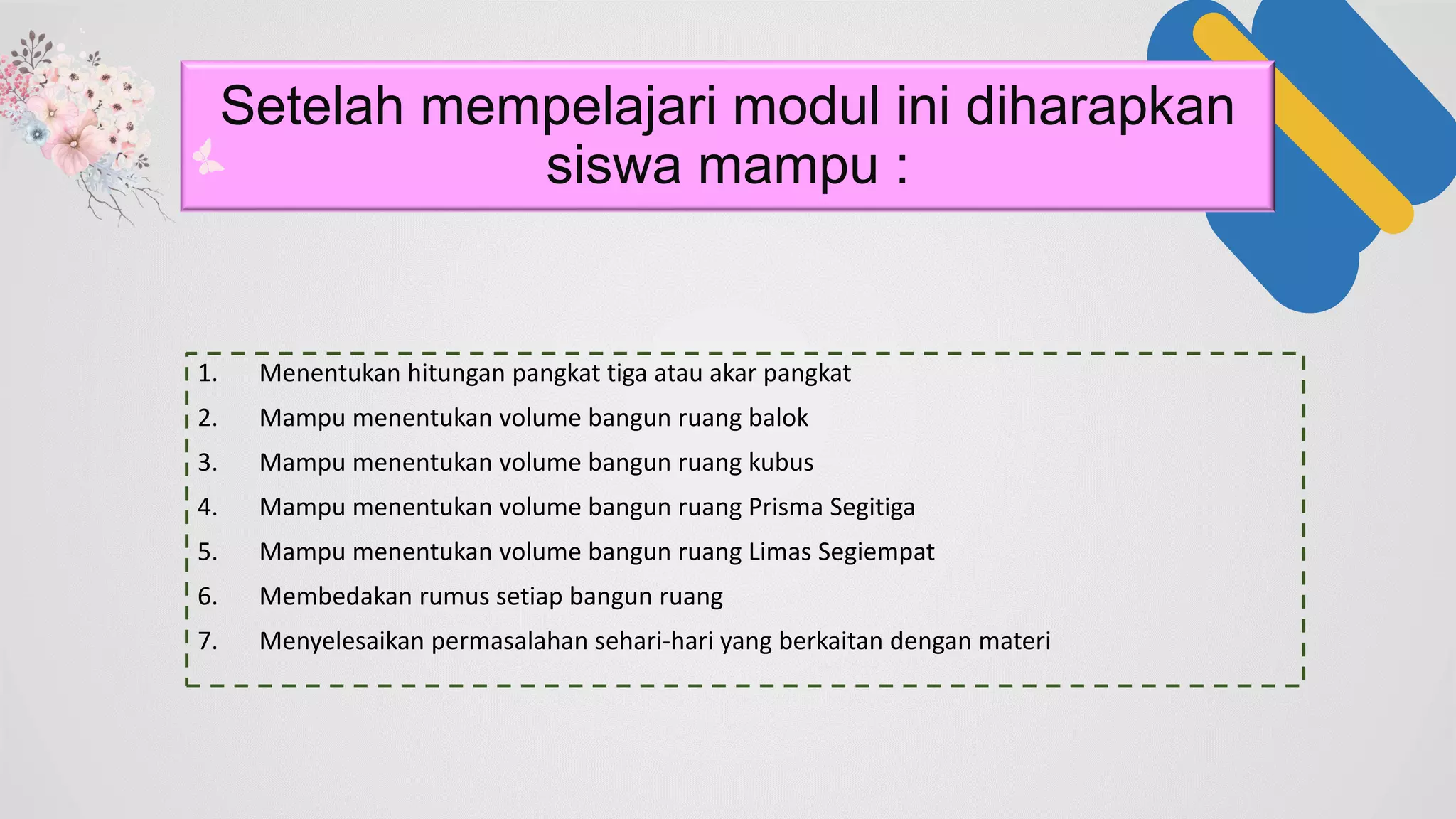 Volume Bangun Ruang -Kooperative STAD- | PPT