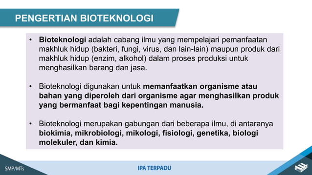 BAHAN AJAR BIOTEKNOLOGI IPA KELAS 9.pptx