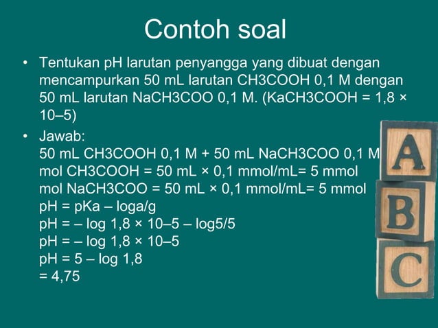 Bahan ajar buffer | PPT