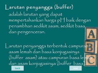 larutan penyangga asam | PPT
