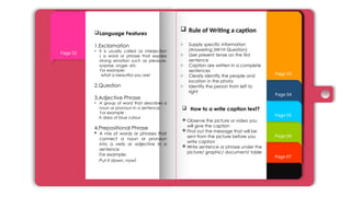 Comprehensive Guide to Writing Effective Caption Texts in Education | PPTX