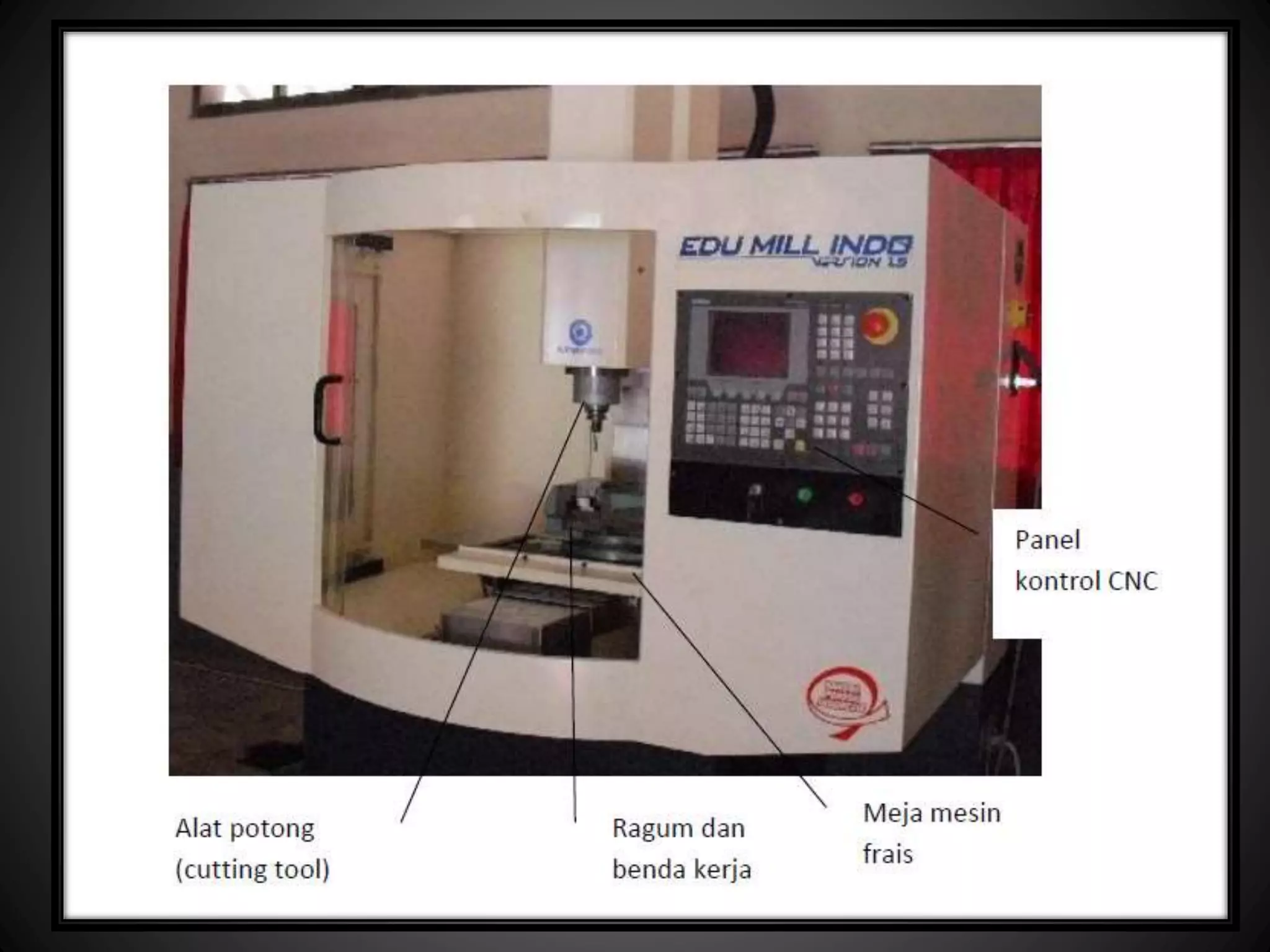 Bahan ajar cnc ppt mesin frais | PPTX