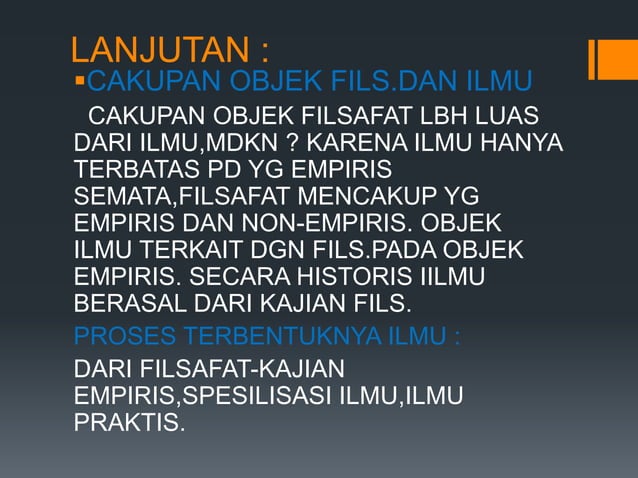 Filsafat Ilmu | PPT
