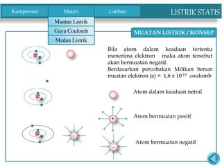 Bahan ajar fisika listrik statis | PPTX