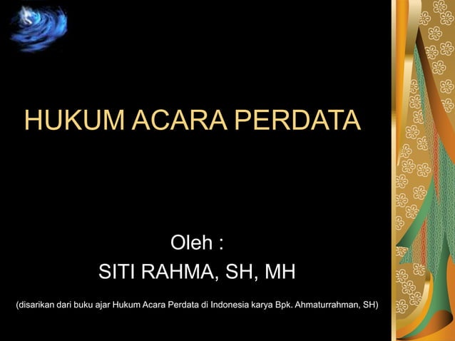 BAHAN AJAR HUKUM ACARA PERDATA(1).ppt