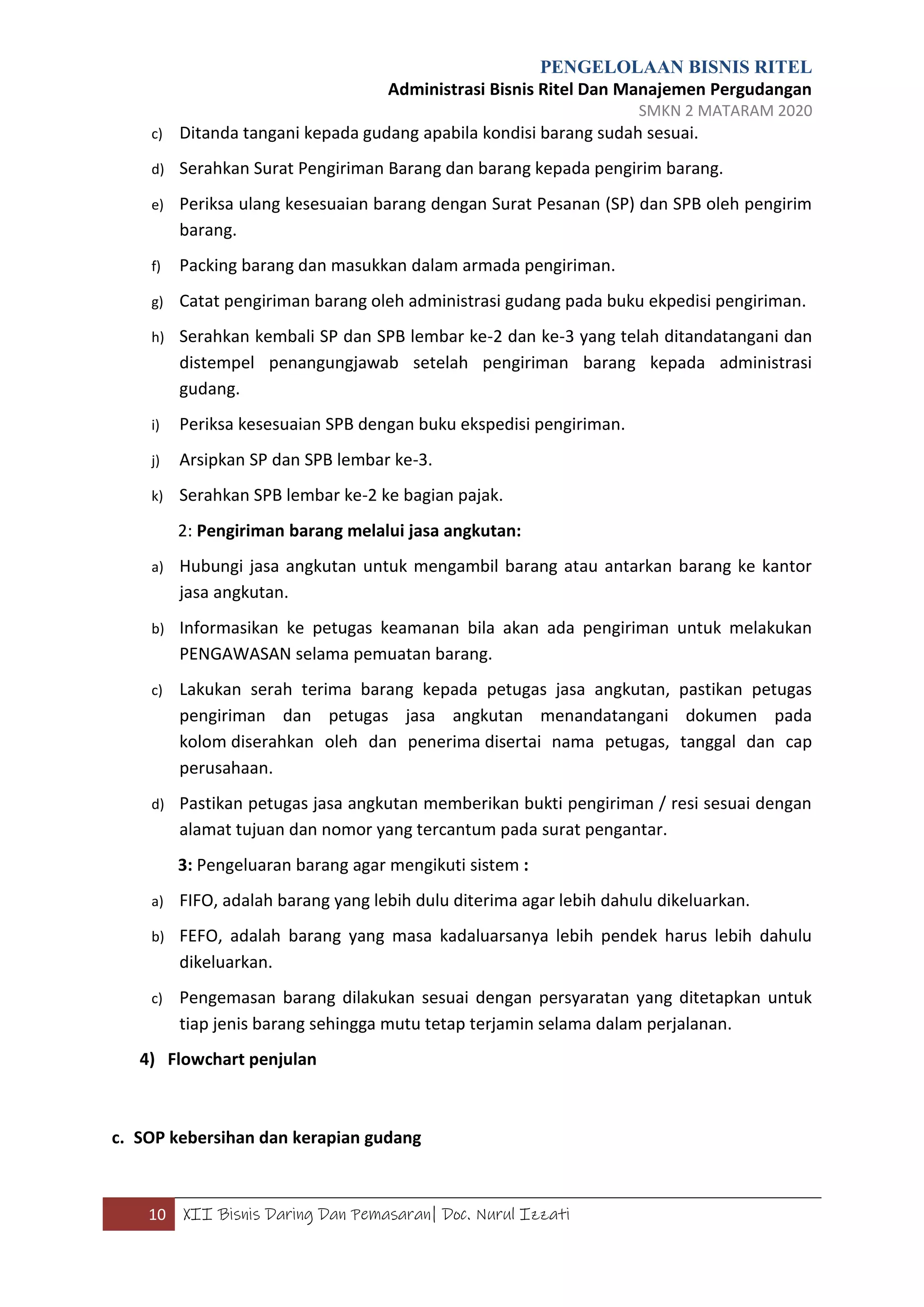 Bahan Ajar I Bisnis Ritel KD. ADMINISTRASI BISNIS RITEL DAN MANAJEMEN ...