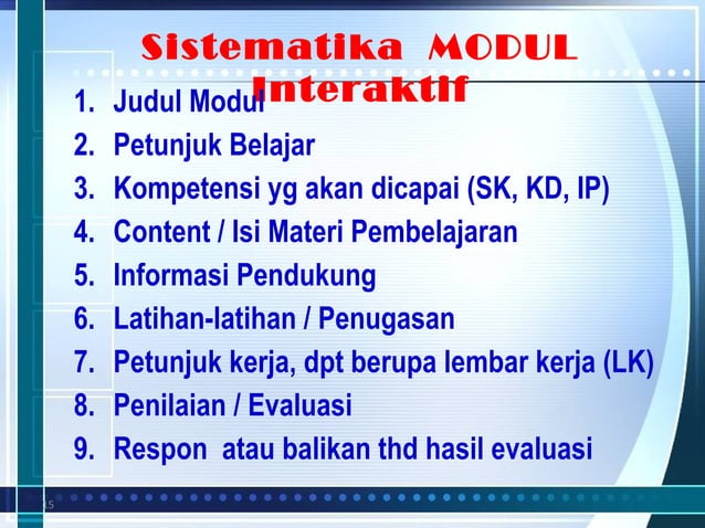 Bahan ajar interaktif | PPT