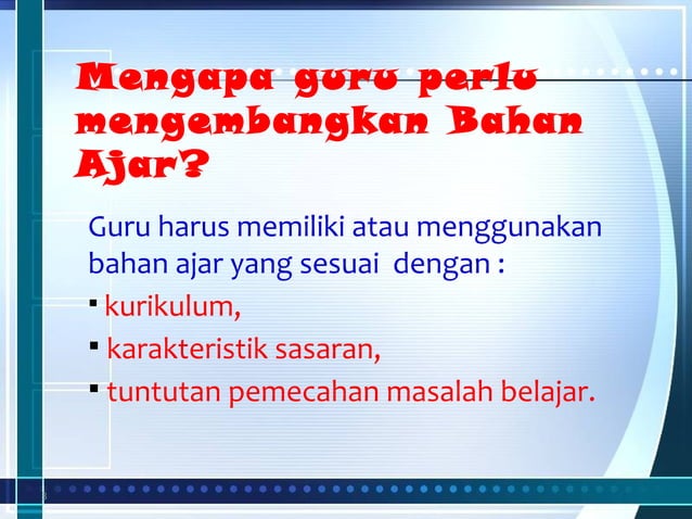 Bahan ajar interaktif | PPT