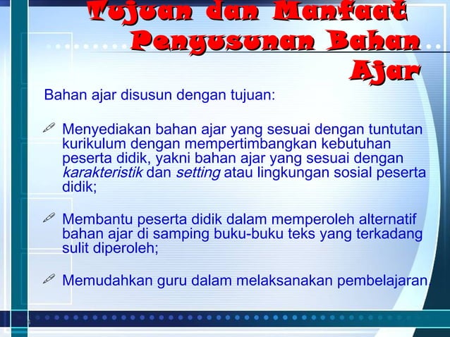 Bahan ajar interaktif | PPT
