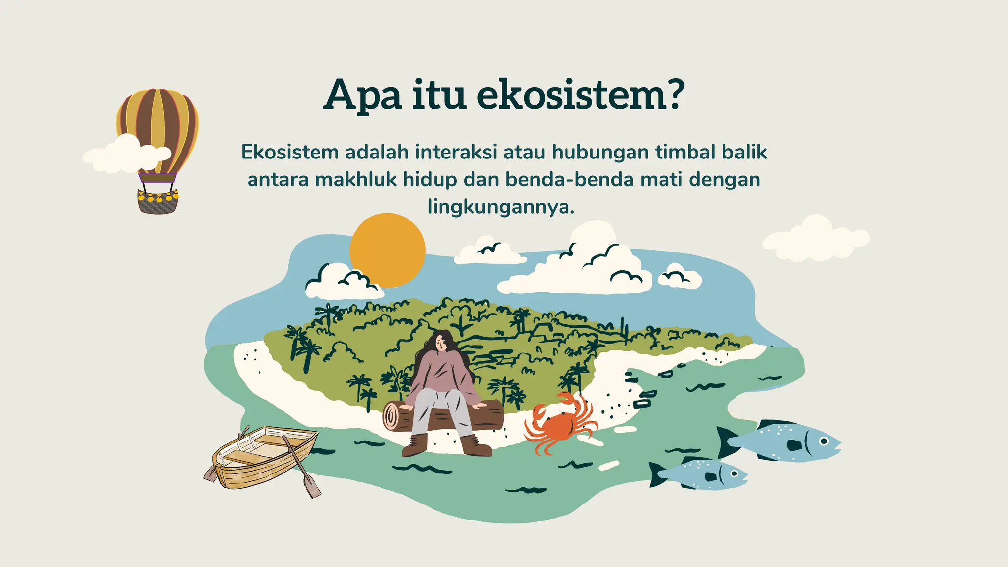 Bahan Ajar IPAS Kelas V untuk materi Ekosistem | PDF
