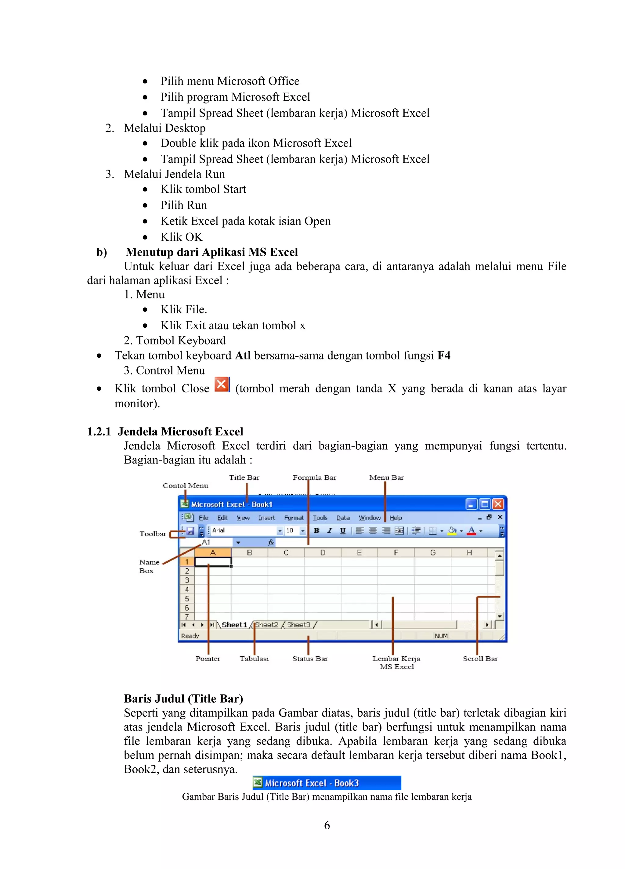 Bahan ajar kelas xi semester 2 (genap) ms excel | DOC