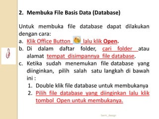 Bahan ajar kkpi software basis data | PPTX