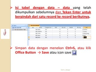 Bahan ajar kkpi software basis data | PPTX