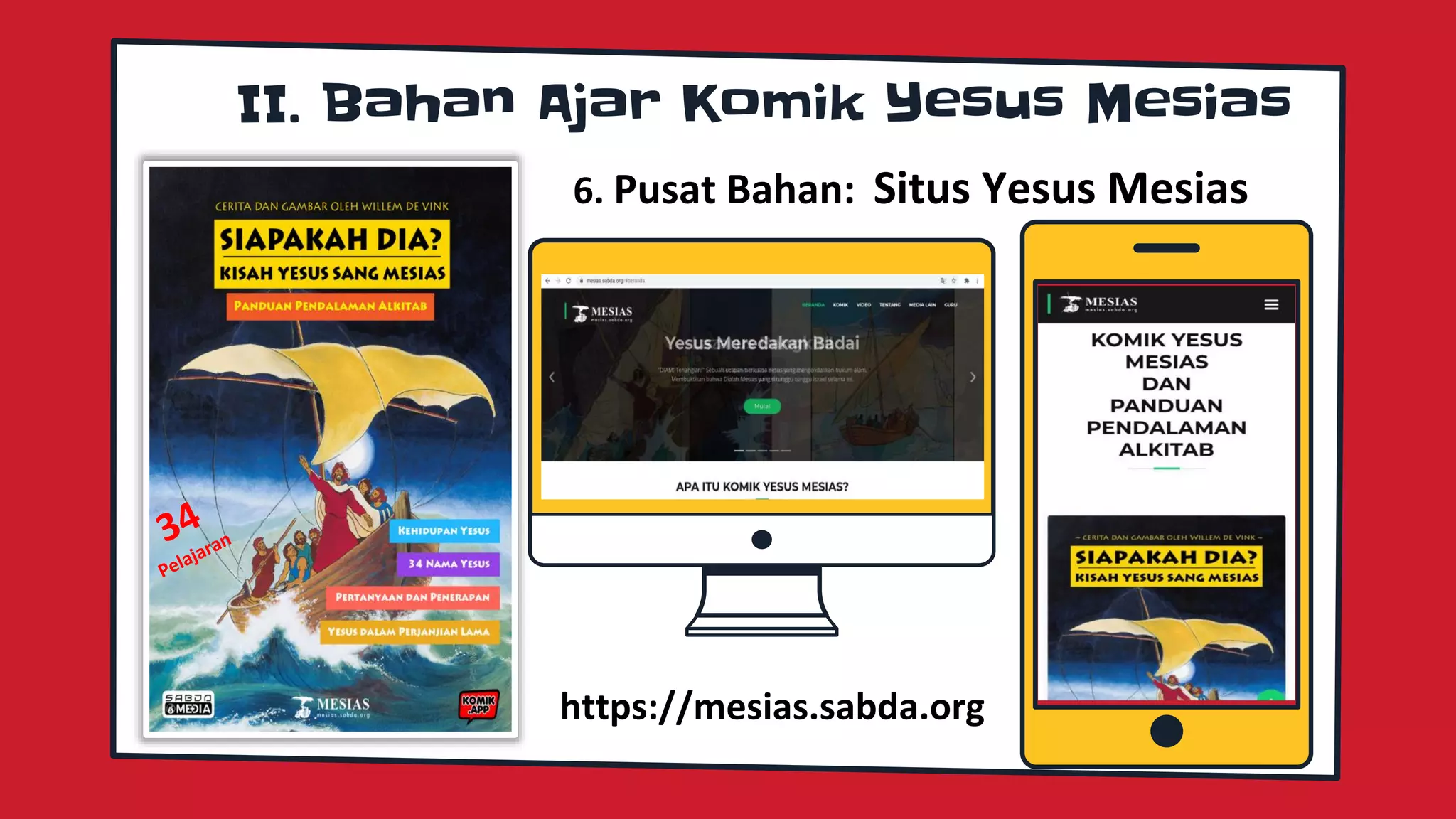 Bahan Ajar dari Komik Alkitab Yesus Mesias | PPT