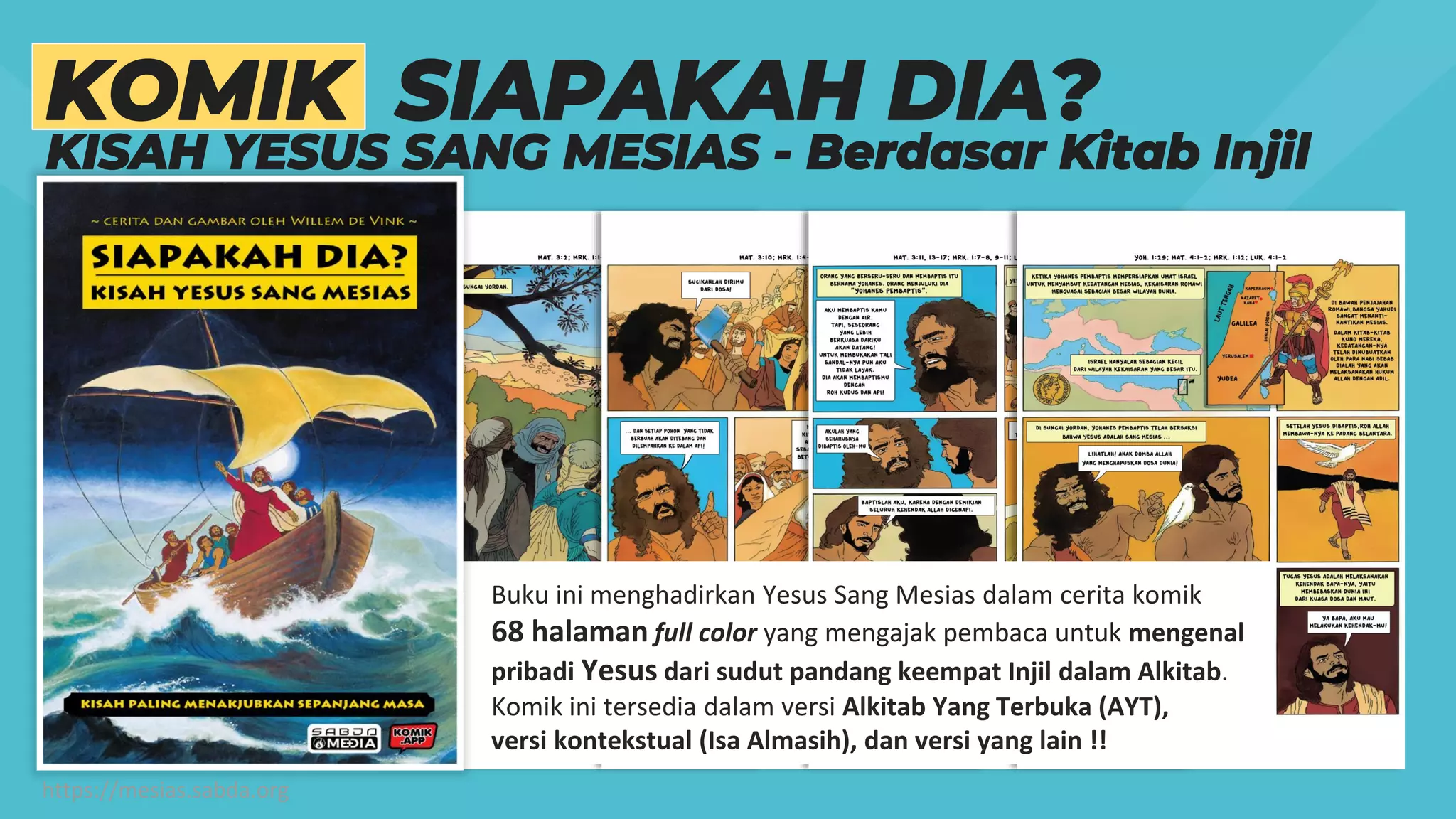 Bahan Ajar dari Komik Alkitab Yesus Mesias | PDF