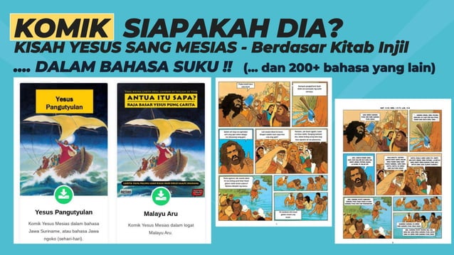 Bahan Ajar dari Komik Alkitab Yesus Mesias | PDF