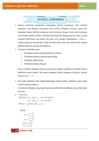 Bahan ajar lenting sempurna | PDF