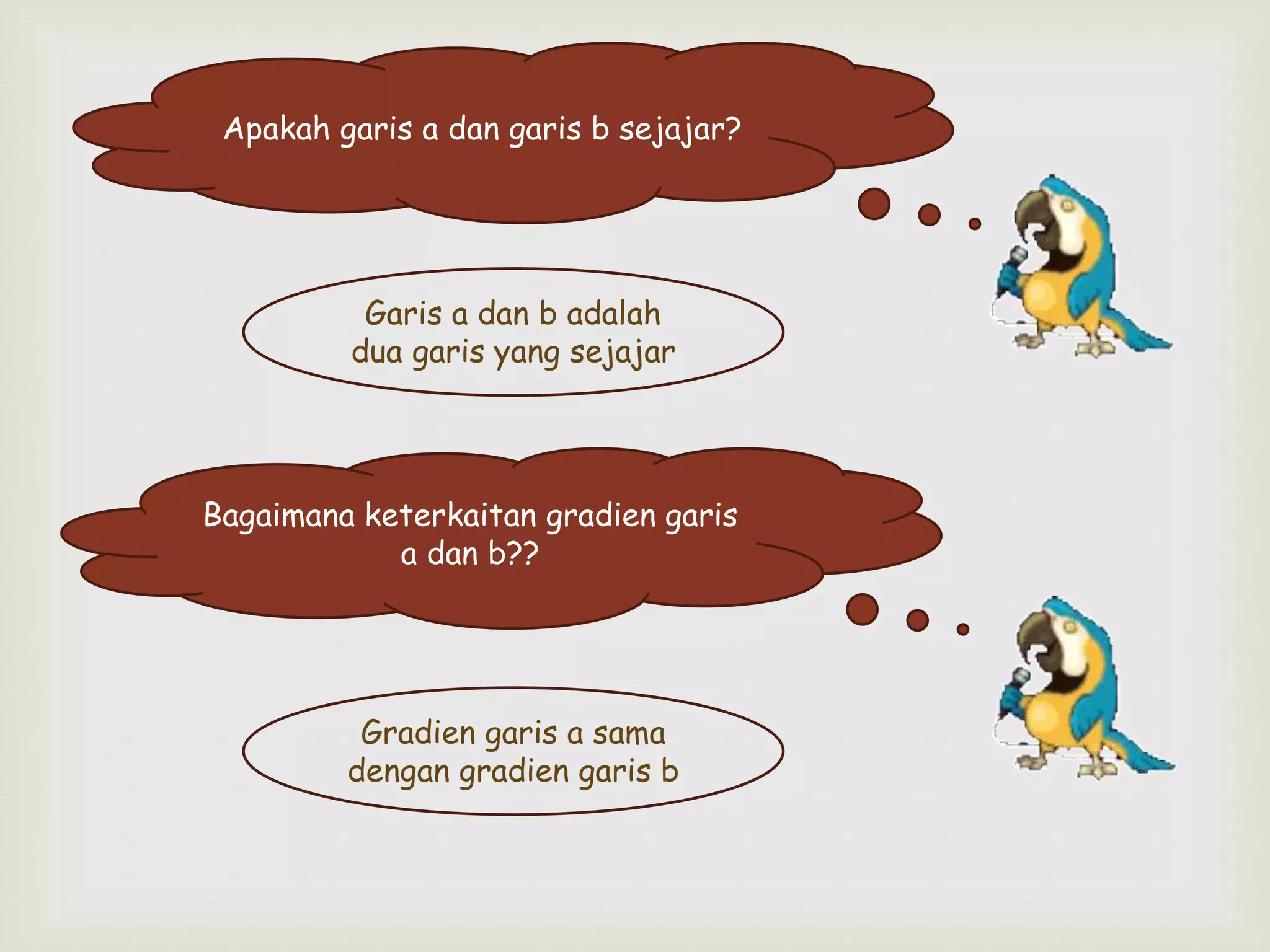 Bahan ajar materi gradien garis lurus | PPTX