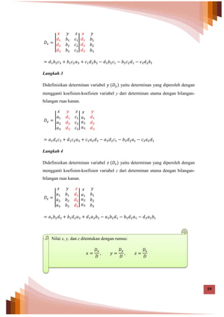 Bahan ajar materi spltv kelas x semester 1 | PDF