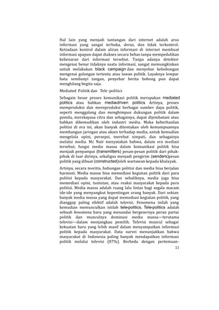 Bahan ajar new media dalam komunikasi politik | PDF