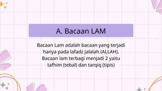 Bahan Ajar PAI 8 BAB 1 bacaan lam dan ra.pptx