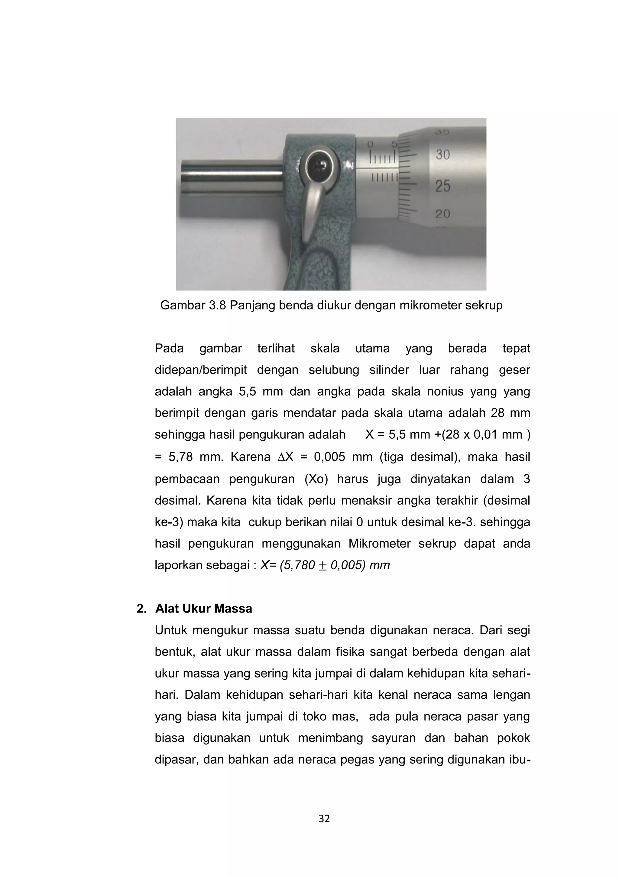 Bahan ajar pengukuran | PDF