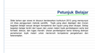 Bahan ajar pertemuan 1 Class & Object | PDF