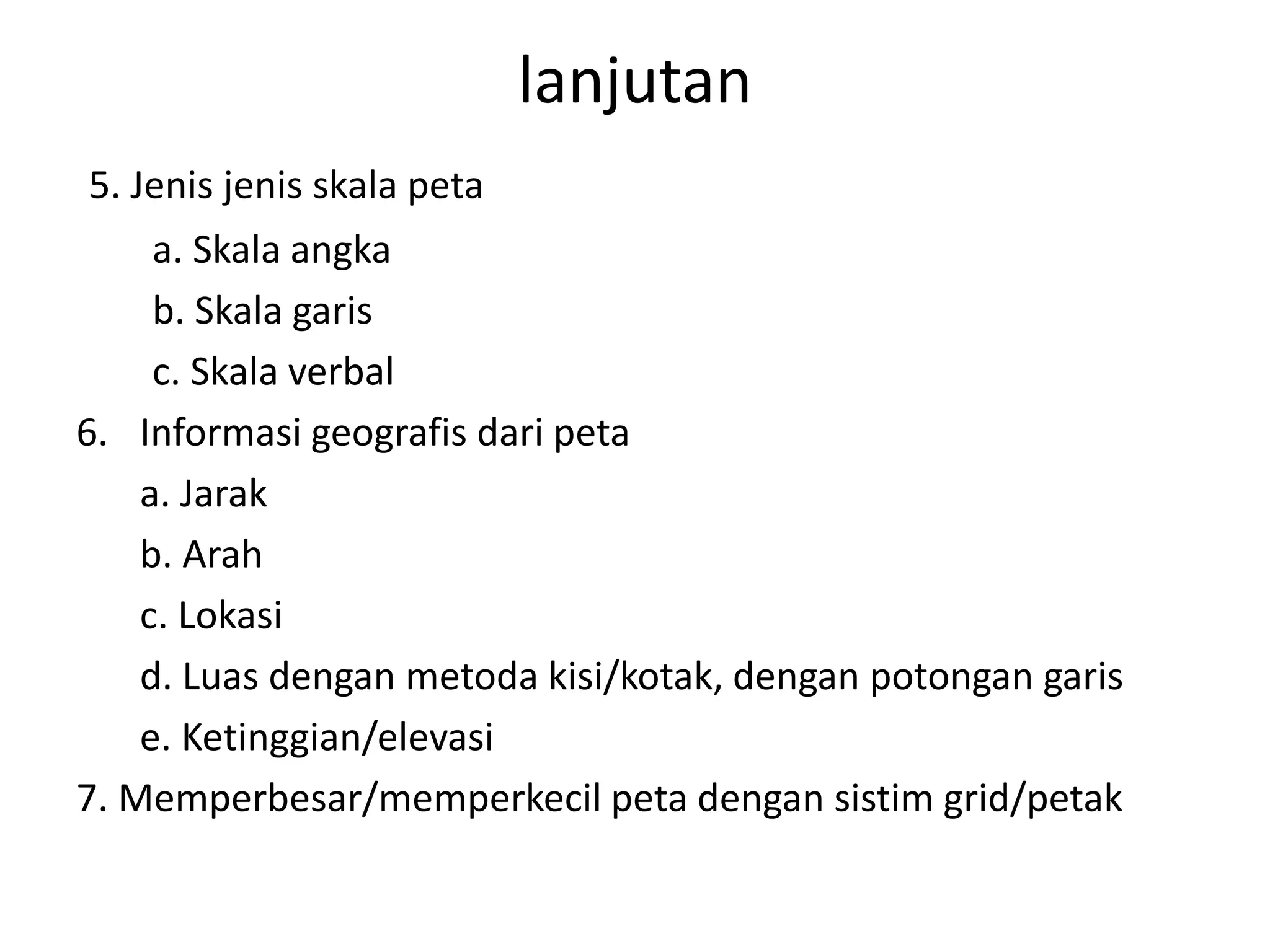 Bahan ajar peta atlas dan globe | PPTX