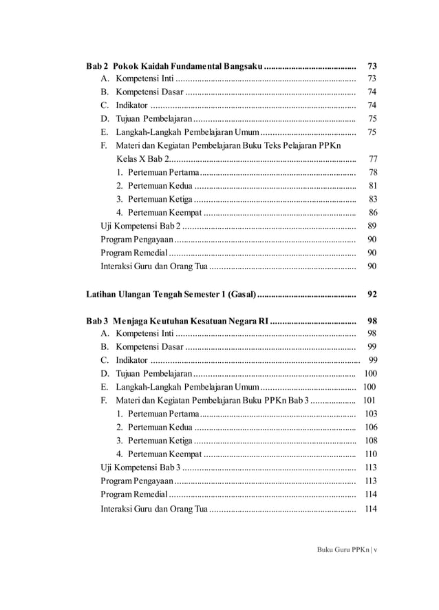 Bahan ajar pkn x | PDF