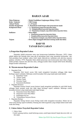 Bahan ajar plh 8 | PDF