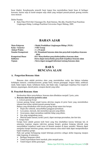 Bahan ajar plh 8 | PDF