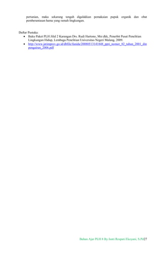 Bahan ajar plh 8 | PDF