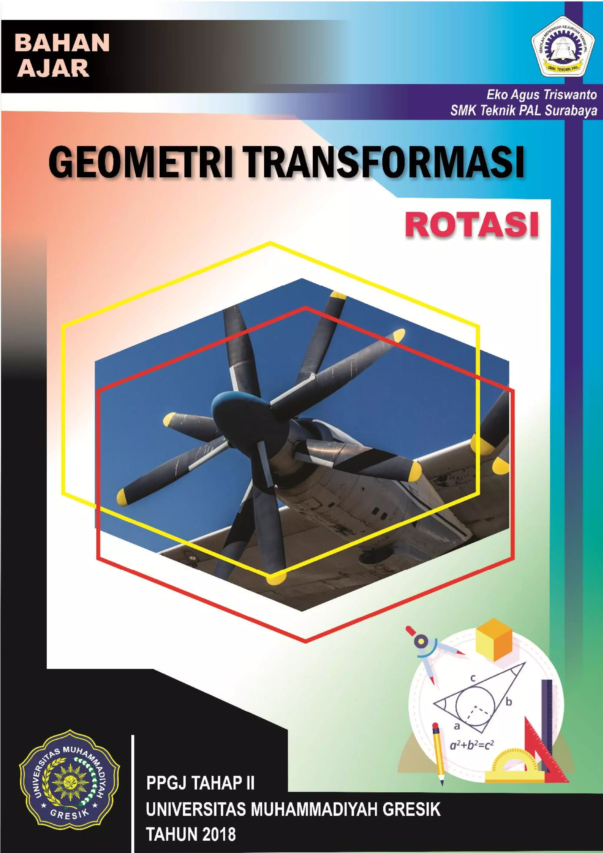 Bahan ajar rotasi geometri transformasi | PDF