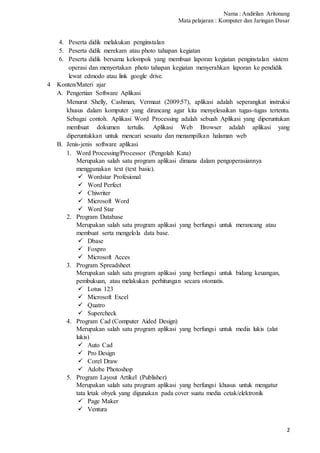 Bahan ajar rpp instalasi sistem aplikasi | DOCX