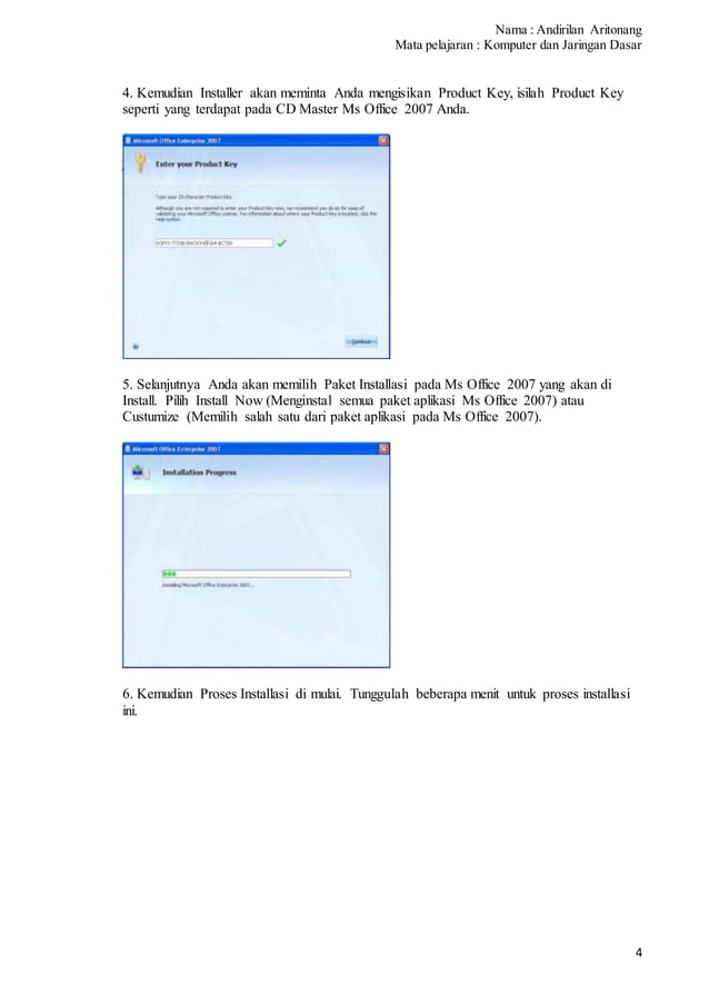 Bahan ajar rpp instalasi sistem aplikasi | DOCX