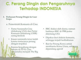 Sejarah XII IPS: Perkembangan dunia setelah PD II | PPTX