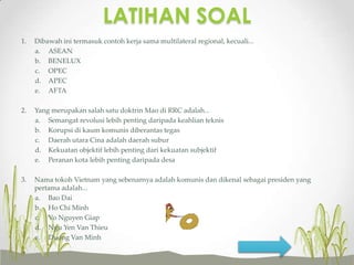 Sejarah XII IPS: Perkembangan dunia setelah PD II | PPTX