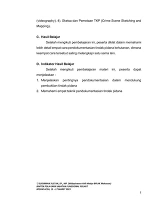 Bahan Ajar Teknik Pendokumentasian Tindak Pidana Kehutanan.pdf