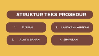 Materi Teks Prosedur Kelas VII Bahasa Indonesia | PDF