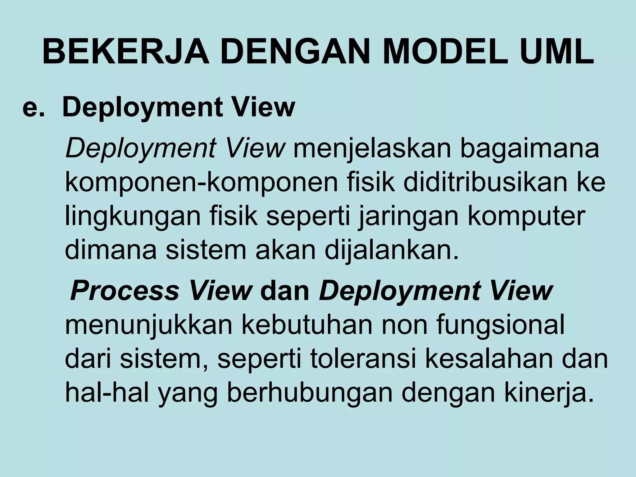 MATERI UML(Unified Modelling Language) | PPT
