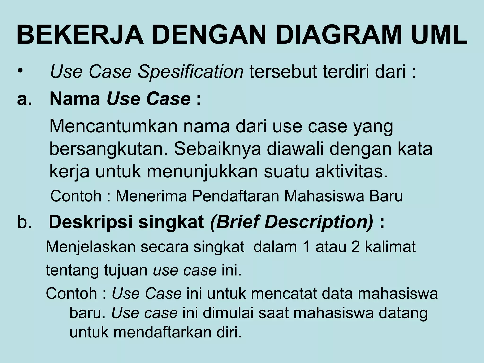 MATERI UML(Unified Modelling Language) | PPT