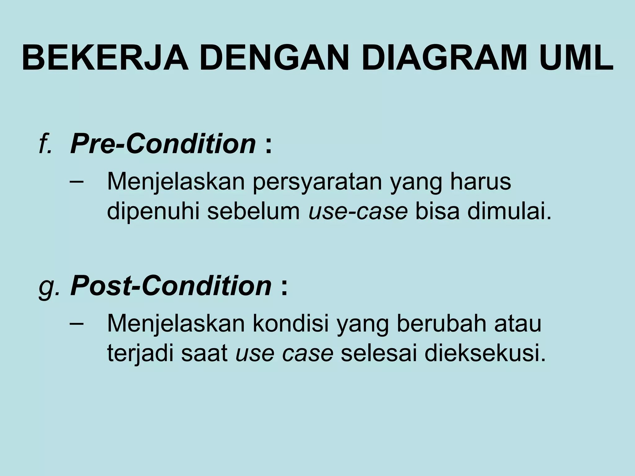MATERI UML(Unified Modelling Language) | PPT