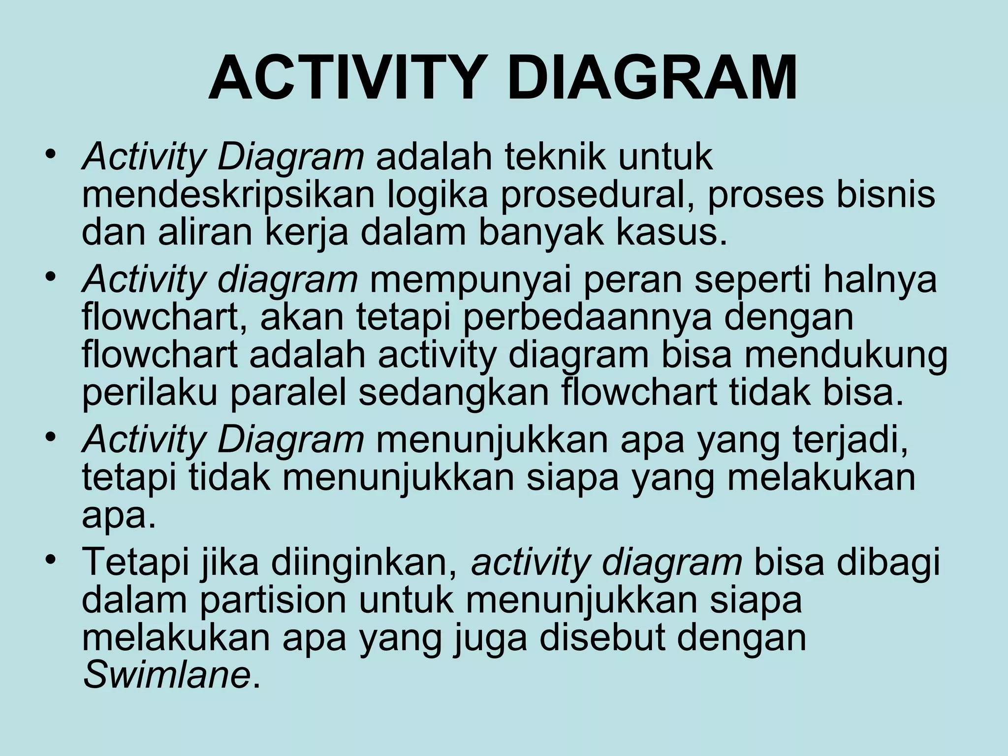 MATERI UML(Unified Modelling Language) | PPT