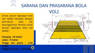 bahan ajar voli ppt.pptx untukj sd kelas v | PPTX