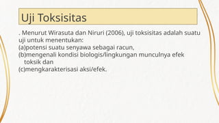 Bahan Alam Terestrial-Uji toksisitas.pptx