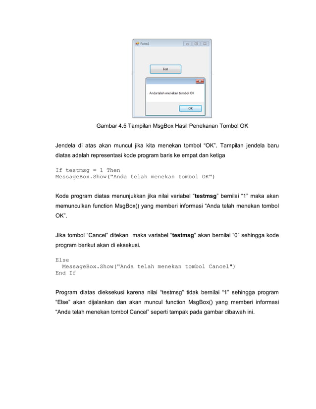 Penggunaan tipe data dan variabel | PDF