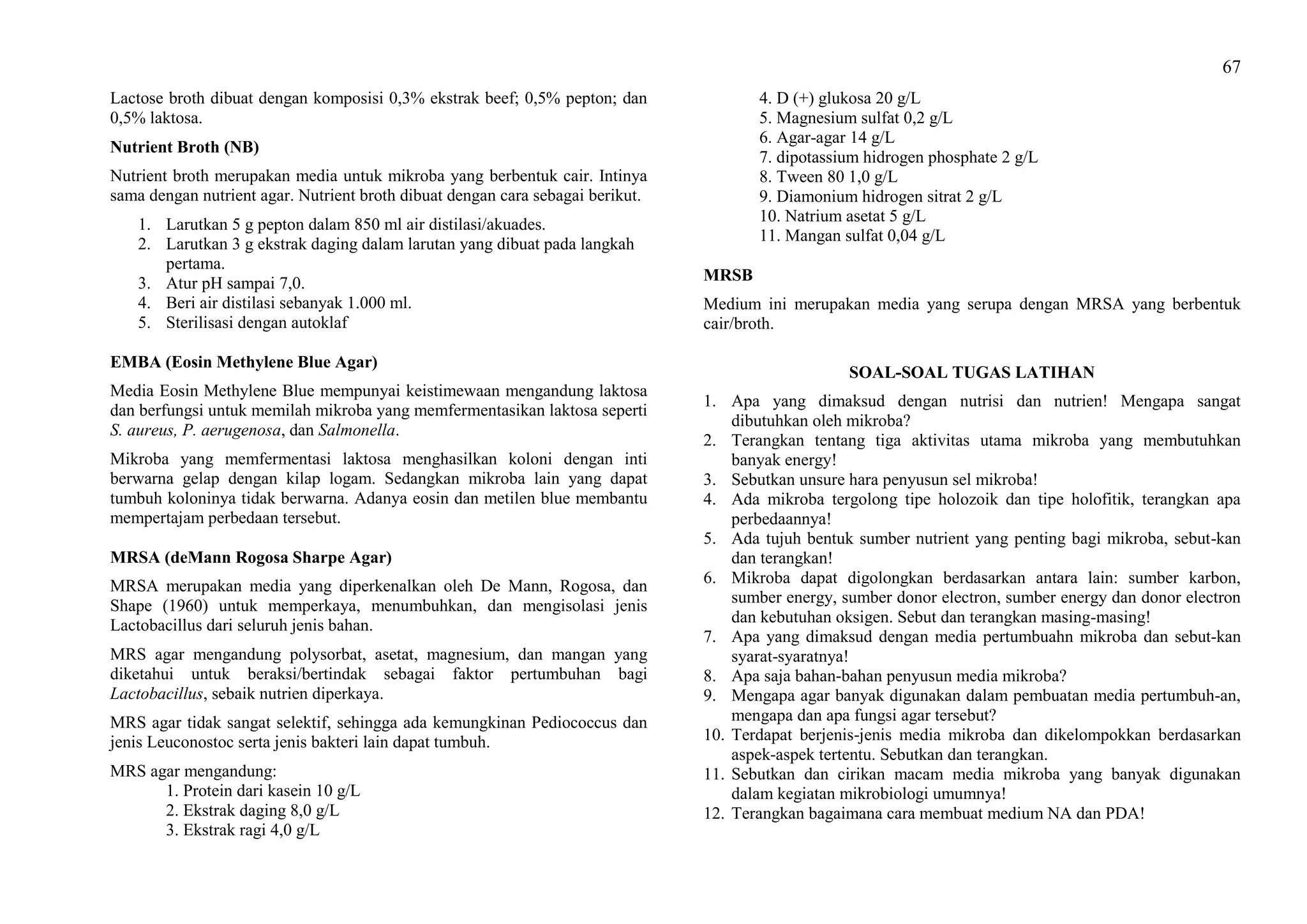 BAHAN BACAAN BAB 5 Nutrisi dan Media Pertumbuhan Utk Mikroba.pdf