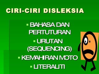 Bahan Bacaan Disleksia | PPT