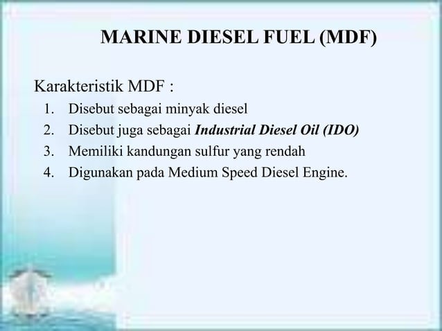 Bahan bakar diesel | PPTX