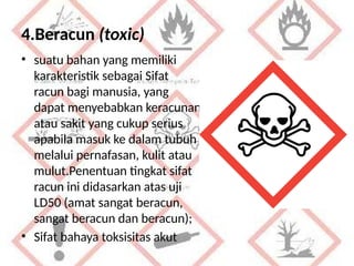 BAHAN BERBAHAYA _ BERACUN dari aspek keselamatan dan kesehatan kerja.pptx